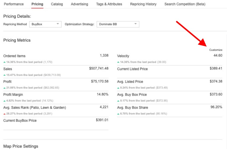 New Optional Metrics Welcome To Feedvisor Knowledge Base 