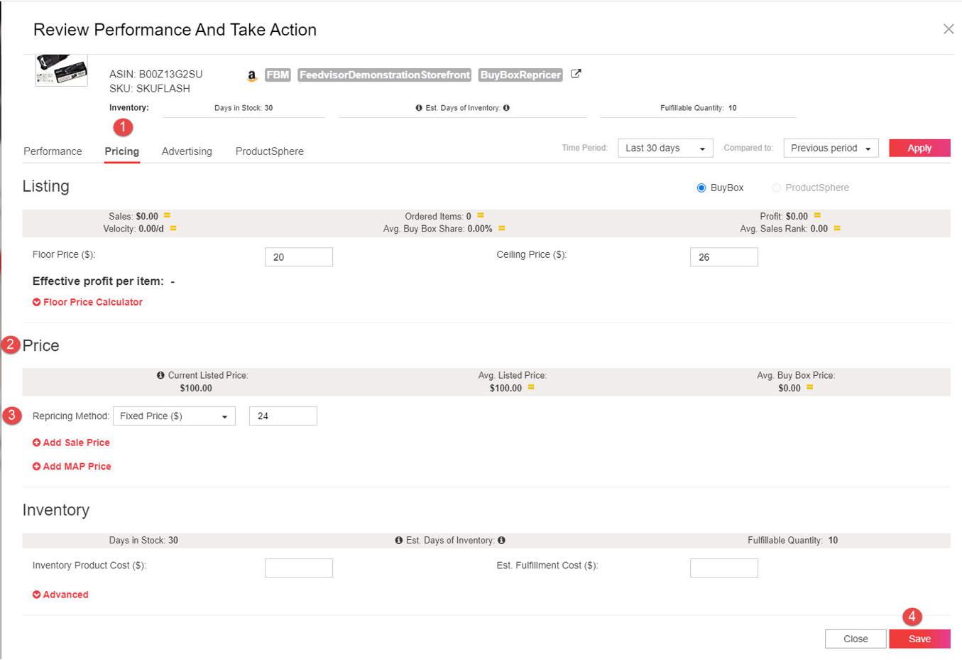 The Fixed Price Repricing Method – Welcome to Feedvisor Knowledge Base